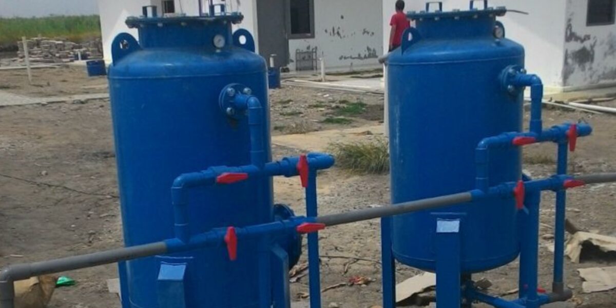 Tangki Sand Filter 10 m3/jam - PT DELTA PURO INDONESIA